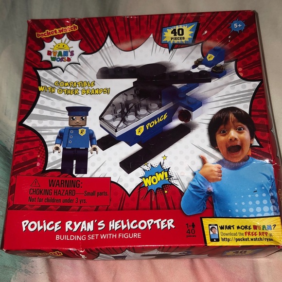 Lego | Toys | Ryans World Police Helicopter Building Set New | Poshmark